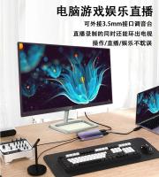 China Loop Out USB C Type C Hub With High Definition 4K 60Hz HDMI Video Capture Card for sale