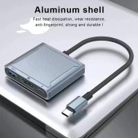 China USB C Hub With HDMI And Displayport , 13 In 1 USB C To Displayport Hub With 100W PD for sale