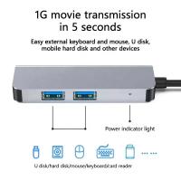China USB C Hub with 4K HDMI and High-Speed USB 3.0 Compatible for Windows Mac for sale