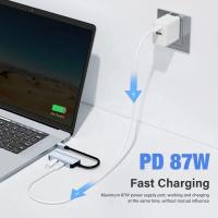 China USB 3.1/USB Type-C Hub Adapter Docking Station with 4K HDMI USB3.0 USB 3.0 Type C PD for sale