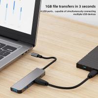 China 9-In-1 USB C Type C Adapter Hub with 100W PD Charging and USB3.0 3*USB2.0 Output for sale