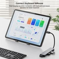 China 9-In-1 USB C Type C Adapter Hub with 100W PD Charging and USB3.0 3*USB2.0 Output for sale