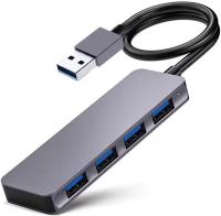 China High Speed 4 Port USB 3.0 HUB 5Gbps USB C Portable With Power Adapter for PC Mac Laptop for sale