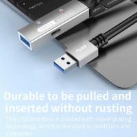 China USB 3.0 Hub Extension Type A Male To Female Data Cord With USB C Hub Power Extra Long for sale