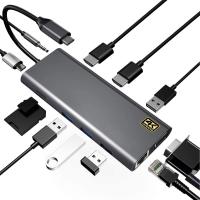 China Data Transfer Speed Up To 5/10Gbps Thunderbolt Laptop Connection With 85/100W Power Delivery For Powerful Performanc for sale