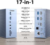 China OEM/ODM Logo Thunderbolt Connection Hub for 4K Display Support and Beyond for sale