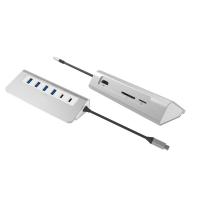 China 9 In 1 Portable Docking Station For Laptop With SD Card Reader HDMI 4K for sale