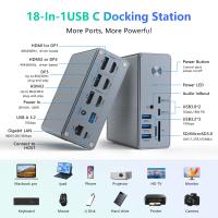 China OEM/ODM Logo Thunderbolt Connection Hub for 4K Display Support and Beyond for sale
