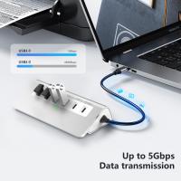 China P9 USB C Hub 9 in 1 Ports USB-C Docking Station and Easy Plug And Play Connectivity for sale