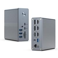 China 18 in 1 USB-C Docking Station High Resolution Up to 4K with Display Link Extend Mode for sale