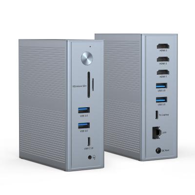 China Subosen Power Supply USB-C PD 100W USB-C Docking Station for Fast and Smooth Device Compatibility for sale