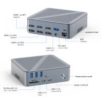 China Desktop USB-C Docking Station HDMI 4K Resolution Display Port USB C 3.1 For Laptop PC for sale