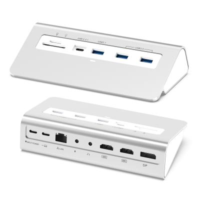 China Subosen Manufacture 14 In 1 Type-c USB C 1G Inthernet 4K HDMI Desk Docking Station for sale