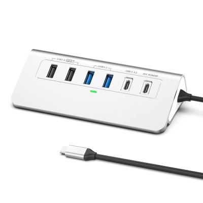 China Transform Your Workspace with a USB C Hub for Fast Data Transfer and Multiple Device Connection for sale