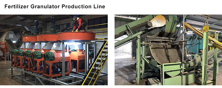 fertilizer granulator production line