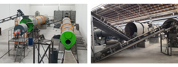 rotary drum granulator production line