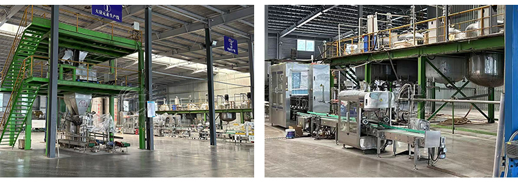 Liquid fertilizer production line