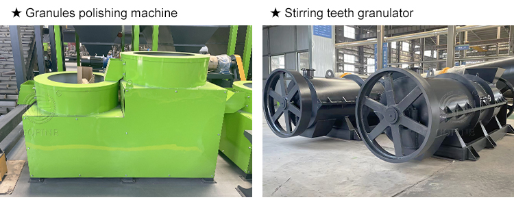 Chicken manure fertilizer processing equipment