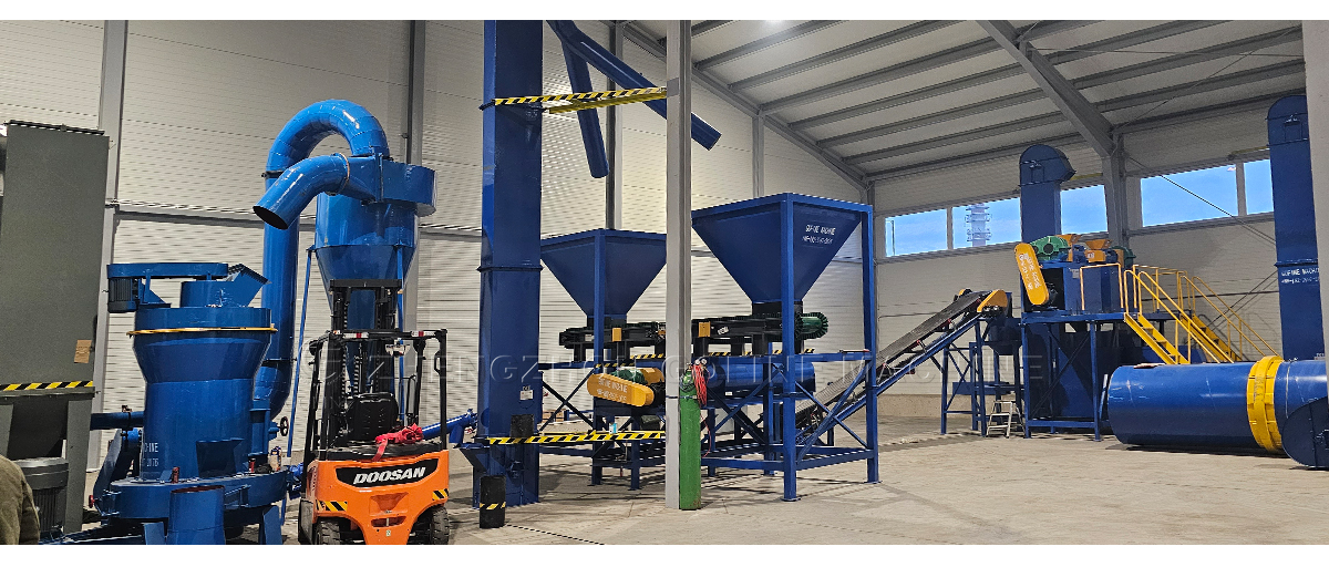 DAP granulator production line