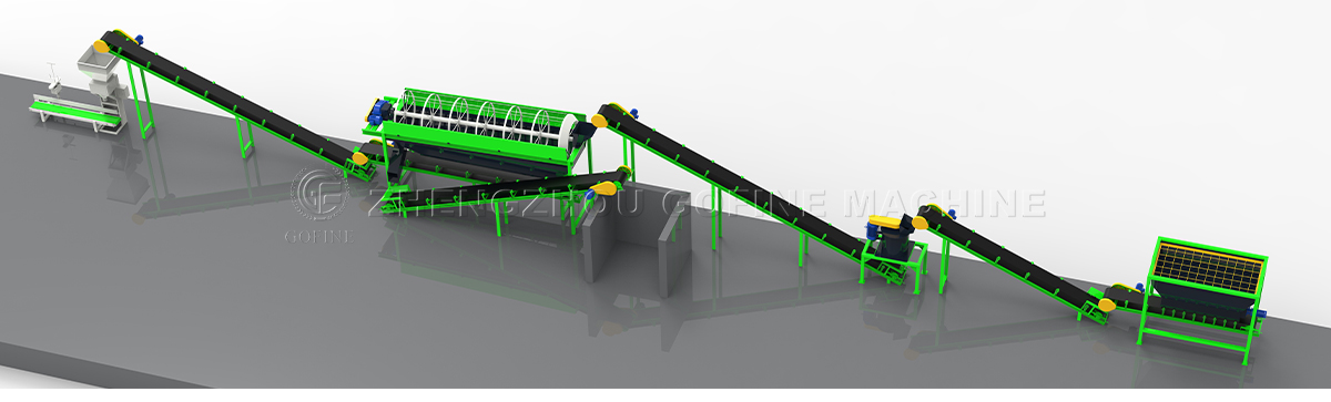 Food waste fertilizer line