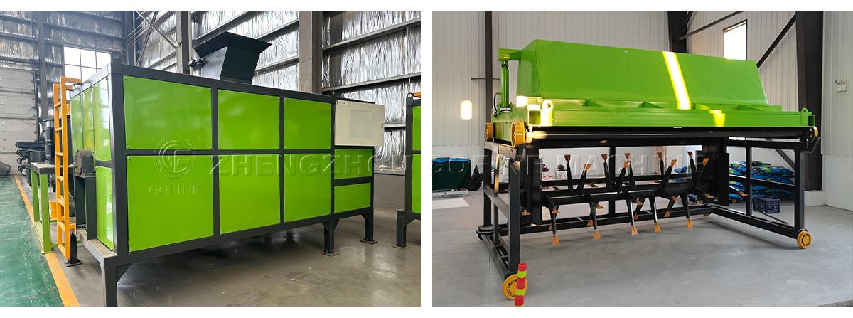 Earthworm composting organic fertilizer equipment