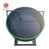 China Bentonite Humic Acid Pig Manure Organic Fertilizer Disc Granulator 1-2T/H with 93% Granulation Rate and Multiple Model Options for sale