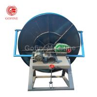China Bentonite Humic Acid Pig Manure Organic Fertilizer Disc Granulator 1-2T/H with 93% Granulation Rate and Multiple Model Options for sale