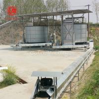 China Chicken Manure Fertilizer Making Machine Aerobic Fermented Chicken Dung for sale
