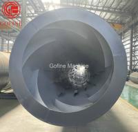 China 1.2×12 Fertilizer Rotary Dryer 3-5t/h Capacity with 7.5KW Power for Organic Manure Processing for sale