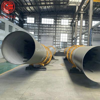 China 6-8T/H Rotary Vacuum Drum Dryer for Organic Fertilizer Production with 15KW Power and 300°C Inlet Temperature for sale