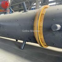 China 6-8T/H Rotary Vacuum Drum Dryer for Organic Fertilizer Production with 15KW Power and 300°C Inlet Temperature for sale