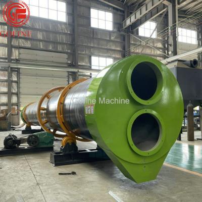 China 1.8×18 Rotating Vacuum Dryer - 22KW Industrial Fertilizer Processing Equipment with 7-12 t/h Capacity for sale