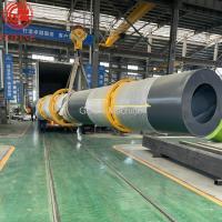 China 14-18t/h Rotary Drum Dryer for Fertilizer Processing with 300°C Inlet Temperature and 45KW Power for sale
