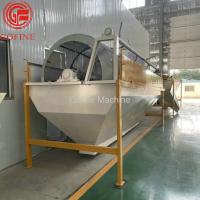 China 2-3 TPH Compost Fertilizer Production Trommel Screening Plant with 3 kW Power and 21 RPM Speed for sale