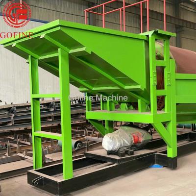China Rolling Griddle Trommel Rotary Screen for Coal Fertilizer Processing with 15-20 T/H Capacity and 12 RPM Speed for sale