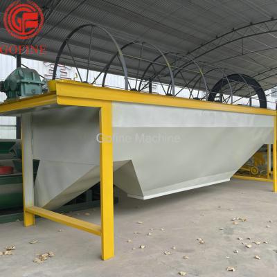 China 6-10T/H Compost Fertilizer Production Trommel Separator Machine with 5.5kW Power and 16 RPM Speed for sale