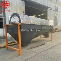China Commercial Limestone Gold Rotary Trommel Screen 15-20 T/H Capacity with Self-Cleaning Mechanism for sale