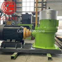 China 1-2 T/H Cylindrical Organic Fertilizer Granulator Flat Die Pellet Mill 37-45kw for sale