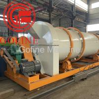 China Rotary Drum Fertilizer Granulating Machine 3-8 t/h Output with 75-110 kW Power for Compound Fertilizer Production for sale