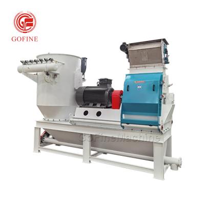 China Animal Feed Grinding Corn Hammer Mill 2-15 t/h Capacity with 40% Higher Efficiency and Siemens Motor Options for sale