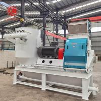 China 10 Ton Corn Hammer Mill Feed Grinding Crusher with 40% Higher Efficiency and 90-110kW Power for sale