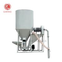 China Maize Feed Grinder and Mixer Machine 0.5-2.0 t/h Capacity with 7.5-11 kW Power for Poultry Animal Processing for sale
