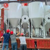 China Maize Feed Grinder and Mixer Machine 0.5-2.0 t/h Capacity with 7.5-11 kW Power for Poultry Animal Processing for sale