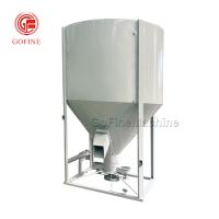 China 2t/H Feed Grinder Mixer Mill for Poultry Feed Plant - 0.5t to 3t Capacity with 7.5-11kw Power for sale