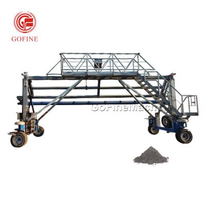 China Organic Fertilizer Compost Film Rolling Machine 10m Width 380V for Animal Manure for sale