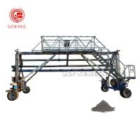 China Animal Manure Organic Fertilizer Compost Machine Nano Membrane Covering ≤20% Moisture for sale