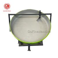 China Bentonite Disc Granulator 15kw Motor 10t/h Capacity for Cat Litter and Compound Fertilizer Production for sale
