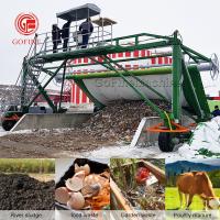 China Food Waste Organic Fertilizer Production Line Composting Recycling Cover Machine CE for sale