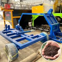 China Tractor Pulled Compost Windrow Turner 0.8-1.3m Height Organic Fertilizer Production Equipment for sale