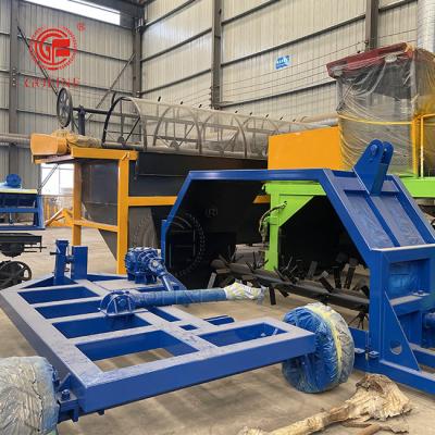 China Tractor-pulled Compost Turners Organic Fertilizer Equipment of High Nutrient Content for sale